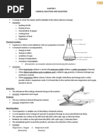 Class X Chap - 01 Chemical Reactions and Equations | PDF | Redox | Oxide