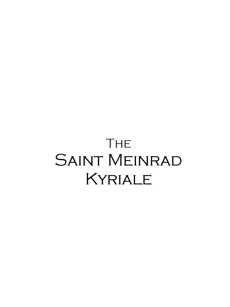 Kyriale 2003-5 | PDF | Gregorian Chant | Mass (Liturgy)