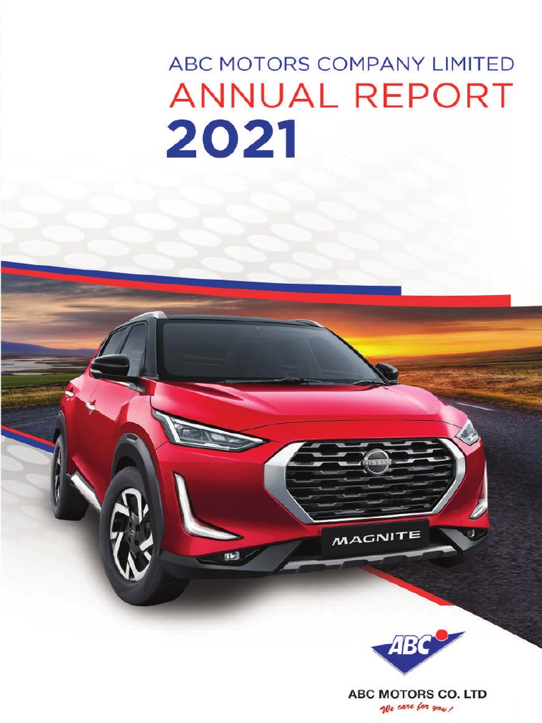 Abc Motors Company Limited: Annual Report 2021 | PDF | Nissan | Board ...