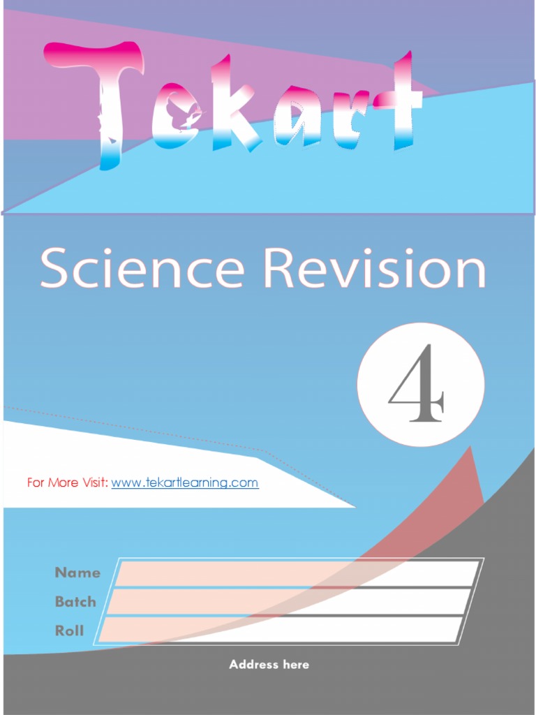 P4 Science Revision Booklet PDF Download | PDF | Soil | Water Vapor