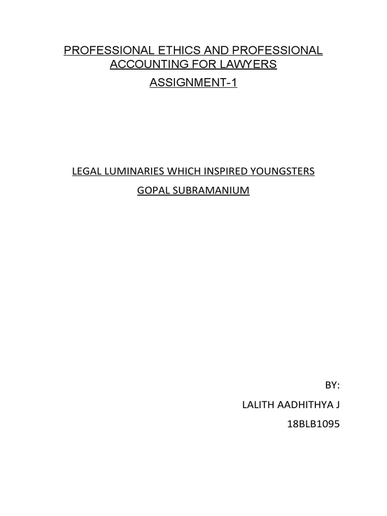 Legal Luminaries Lalith | PDF | Governance | Public Sphere Legal Luminaries Lalith | PDF | Governance | Public Sphere