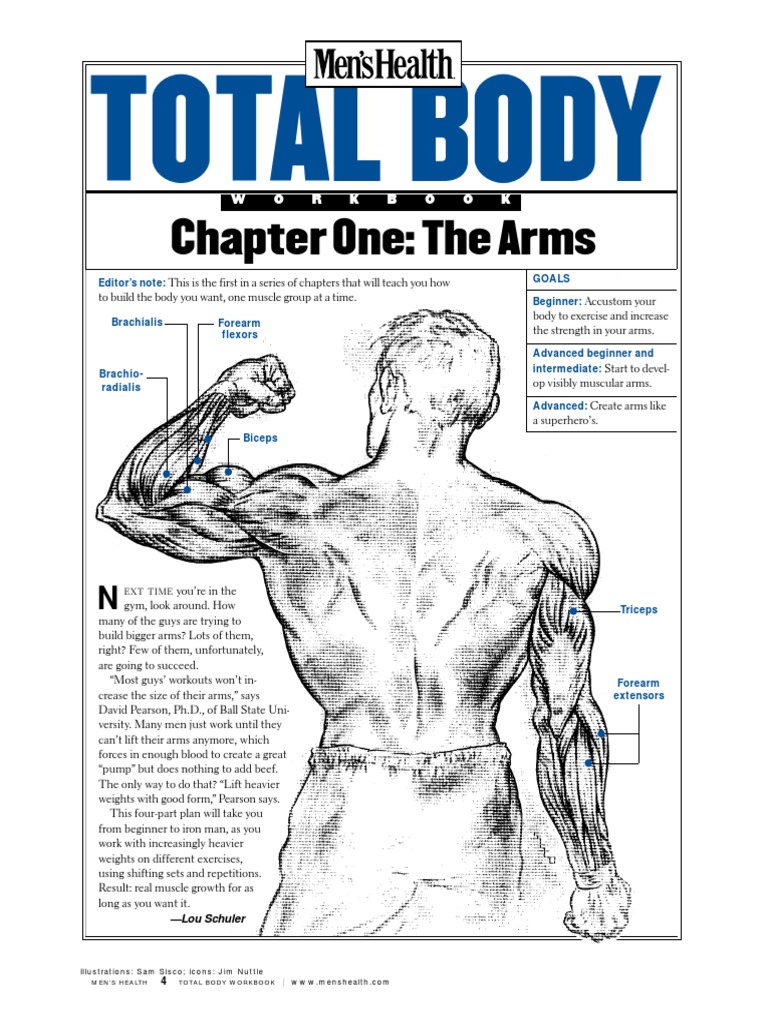 Fitness - Men's Health - Total Body Workout | PDF | Weight Training ...