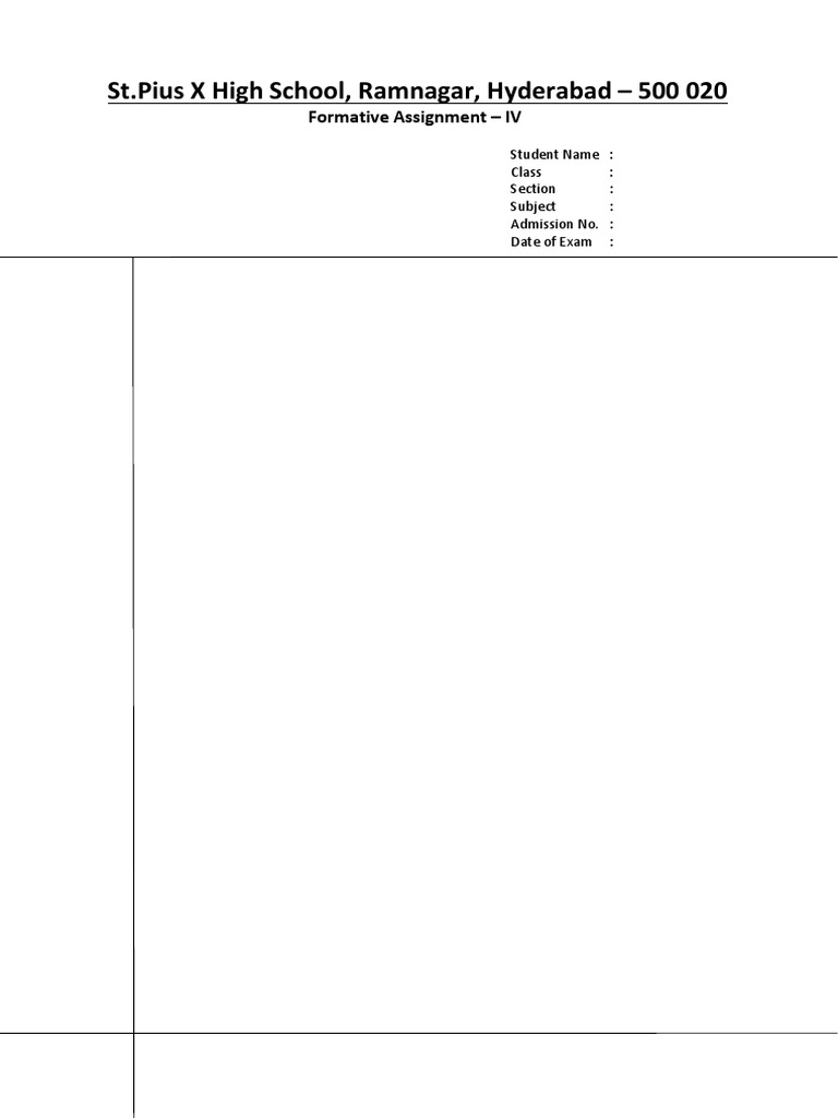 Exam Paper Maths | PDF