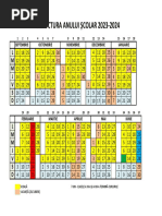 BACAU Structura Anului Scolar 2025 2026 1 1 | PDF