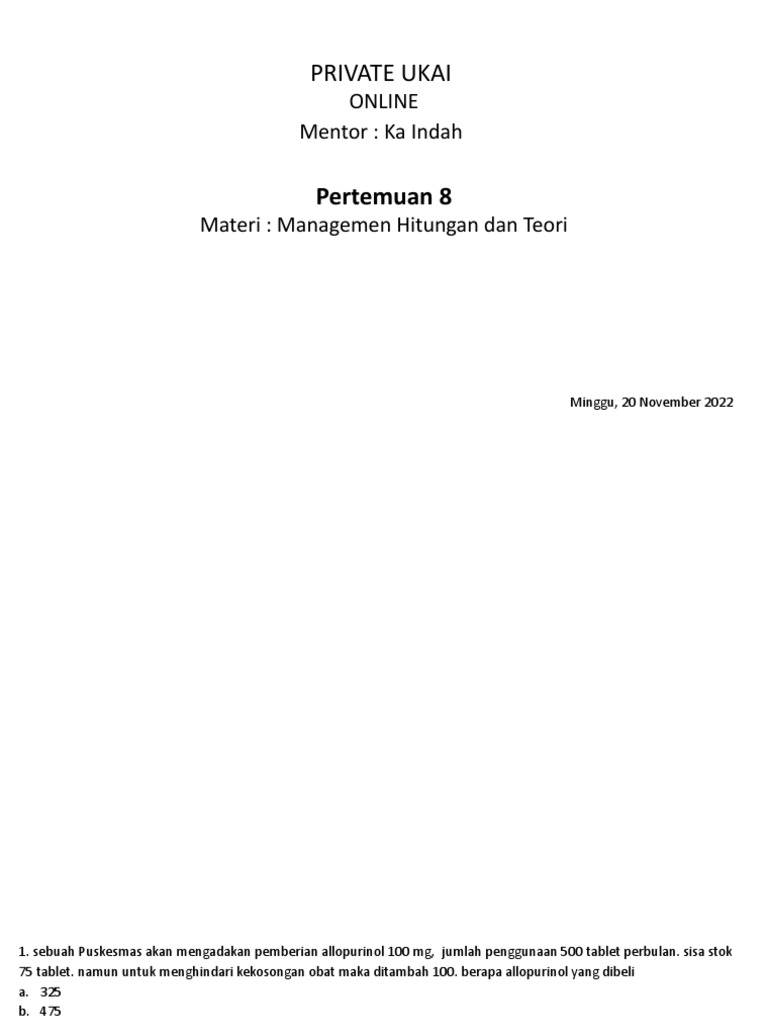 P8 (Managemen Teori) | PDF