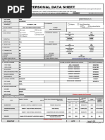 CSC Form 212 (Revised 2017) Personal Data Sheet | PDF | Employment ...
