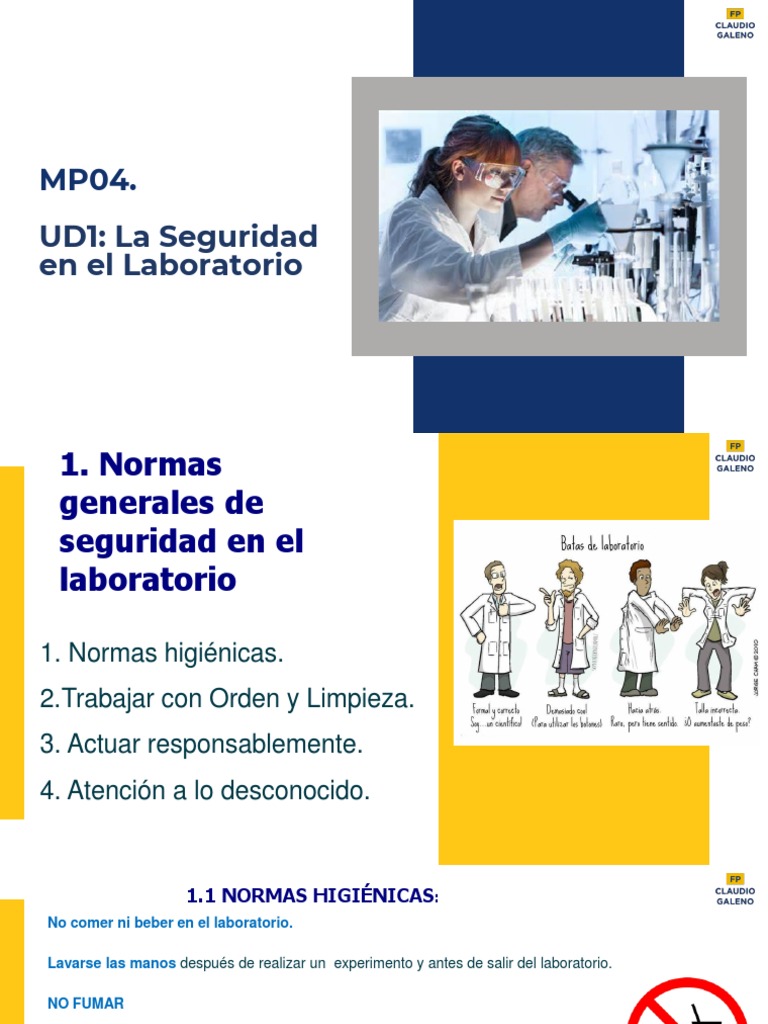 1 Practicas Laboratorio Seguridad y Material | PDF