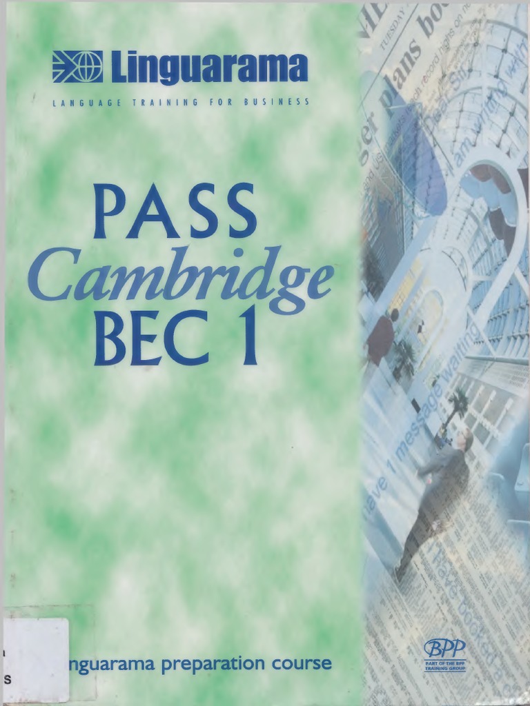 Pass Cambridge BEC 1 (PDFDrive) | PDF | Overtime | Volkswagen
