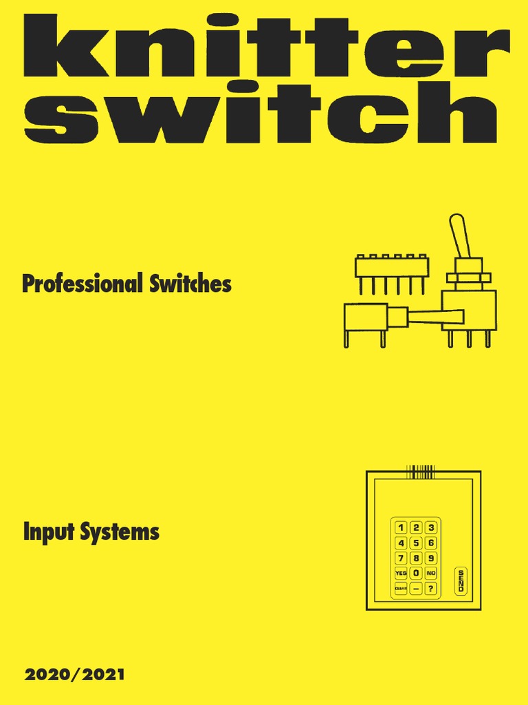 E-2020 Knitter-Catalogue KPL Für Download | PDF | Switch | Printed ...