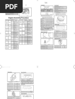 Engine Build Sheet | PDF | Piston | Internal Combustion Engine