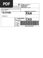 UPS Air Waybill Instructions | PDF | Cargo | Legal Liability