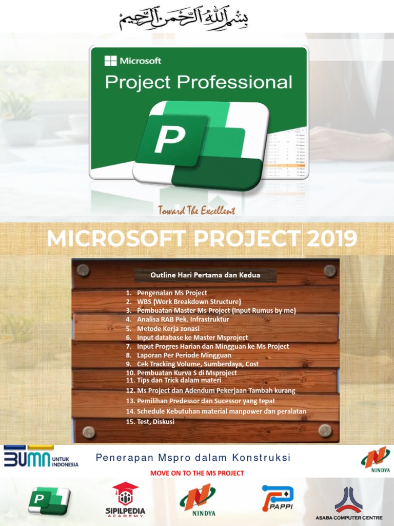 Presentasi Nindya Karya - Sipilpedia Msproject | PDF