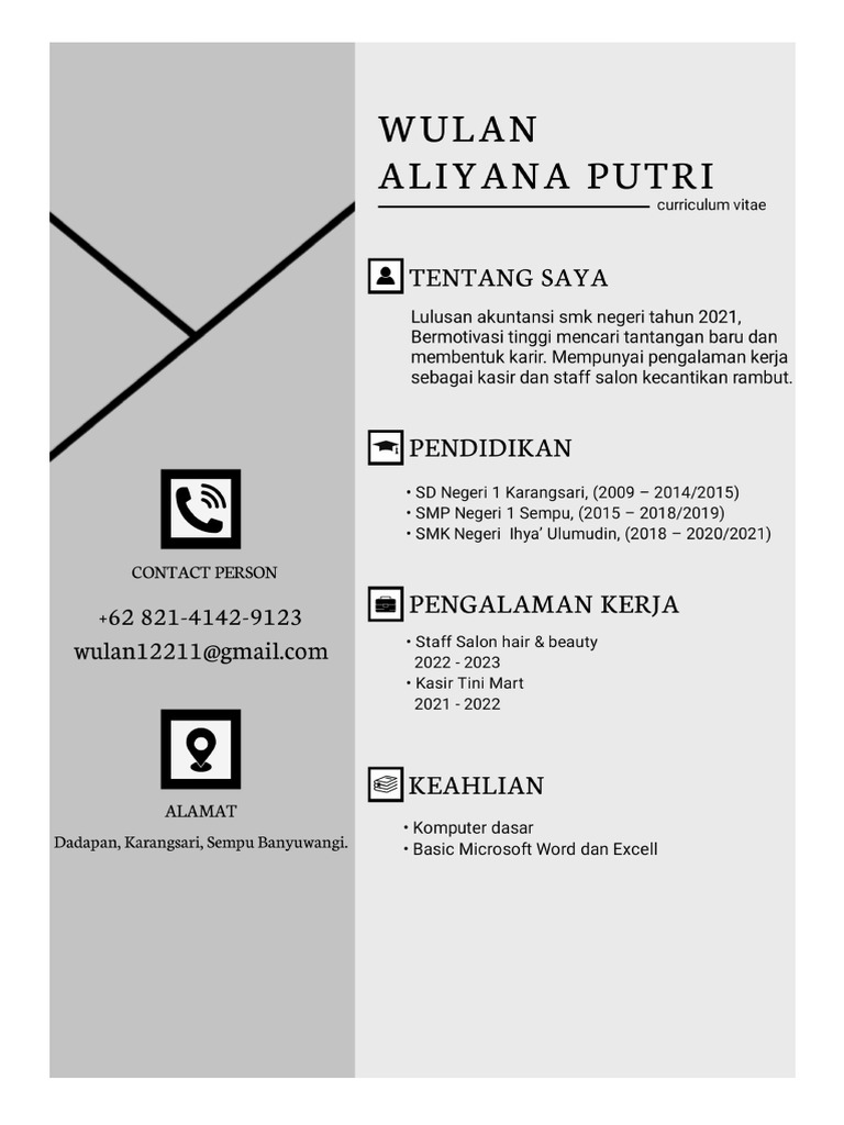 CV Wulan | PDF