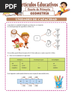 Ficha 04 Mat Medimos La Capacidad Del Recipiente | PDF