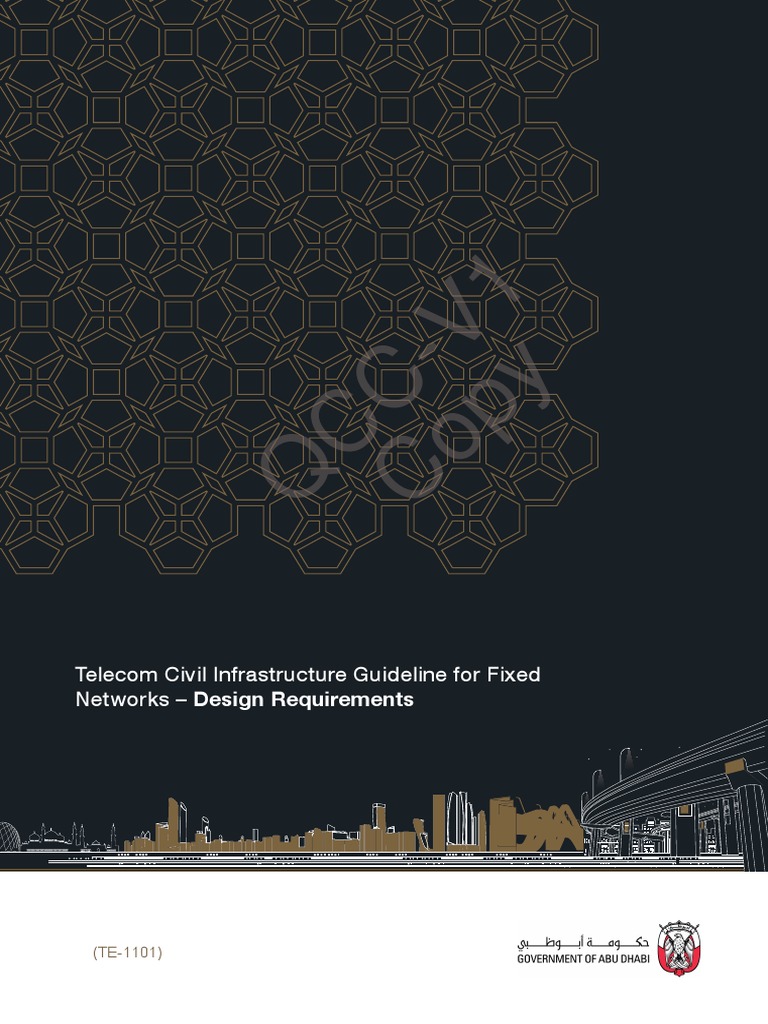 1.telecom Civil Infrastructure Guideline For Fixed TE-1101 | PDF ...