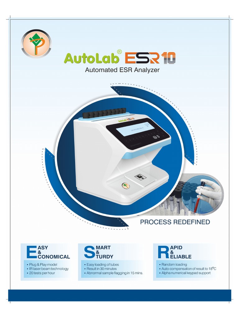 AutoLab ESR 10 Brochure | PDF