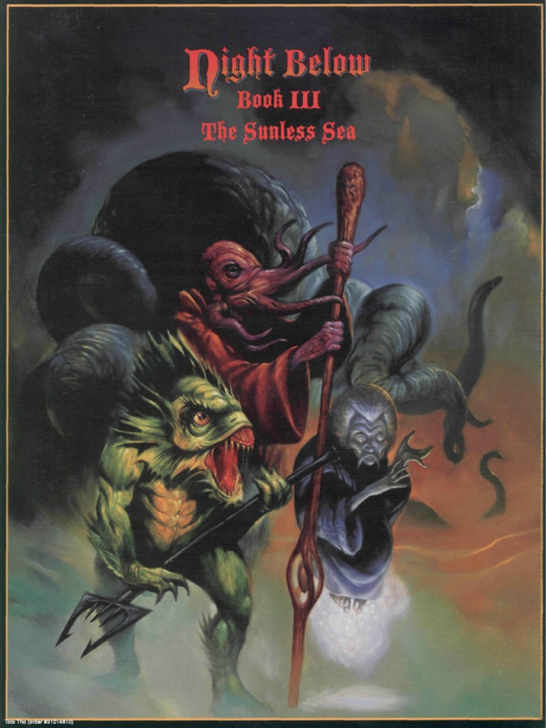 Book Three The Sunless Sea | PDF | Elf (Dungeons & Dragons) | D20 System