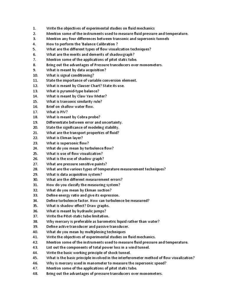 QB Ead | Download Free PDF | Fluid Mechanics | Mechanical Engineering