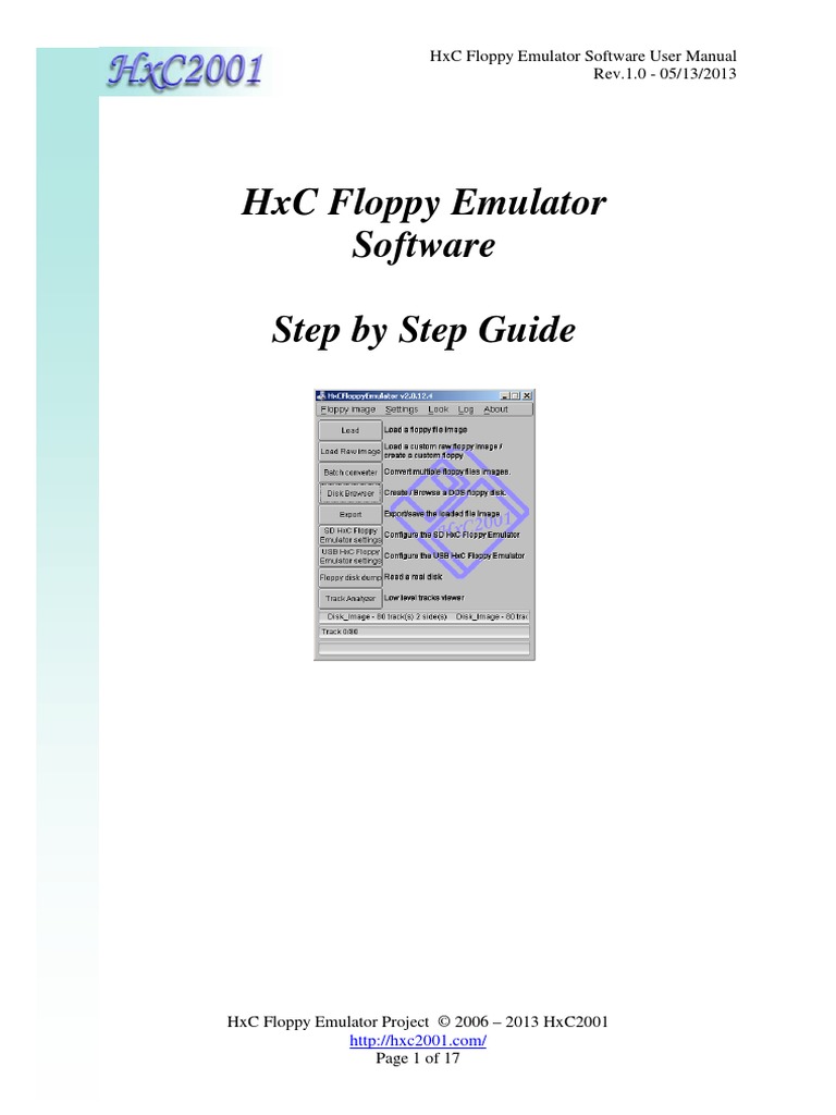 HXC Floppy Emulator Software User Manual ENG | PDF | Floppy Disk | Computer File