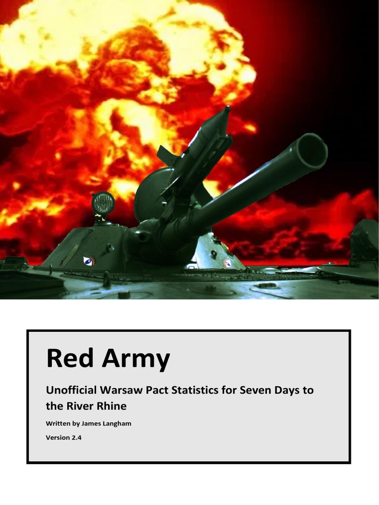 Soviet and Warsaw Pact Data Charts 2.4 | PDF | Tanks | Infantry