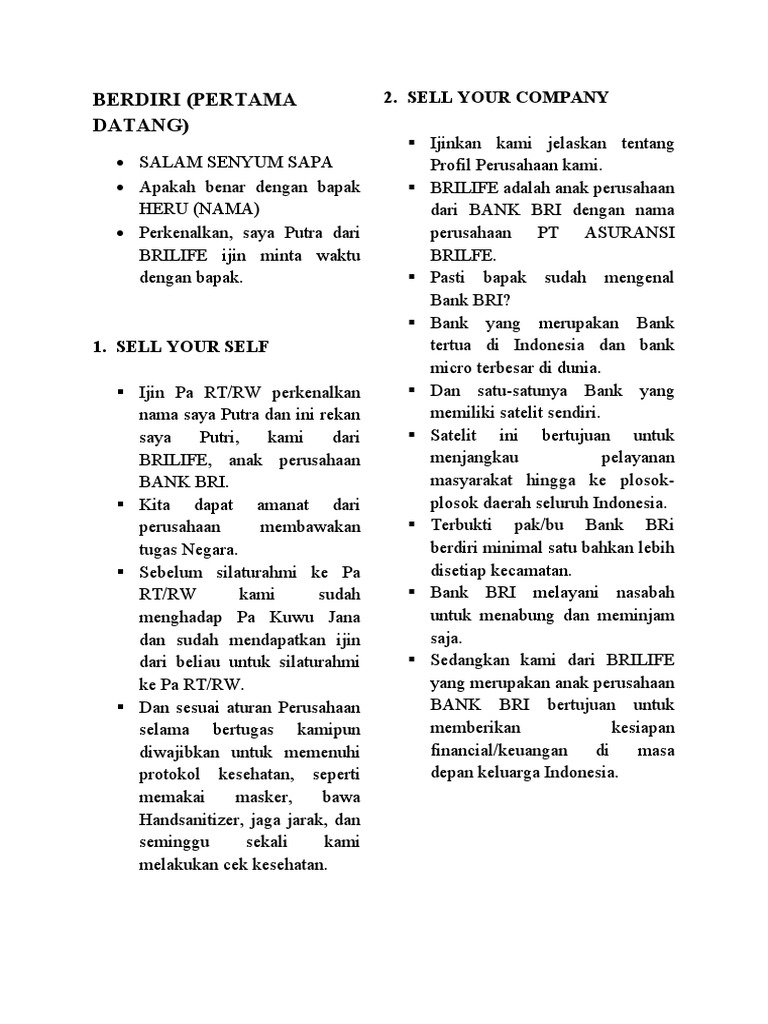 Naskah Prospek | PDF