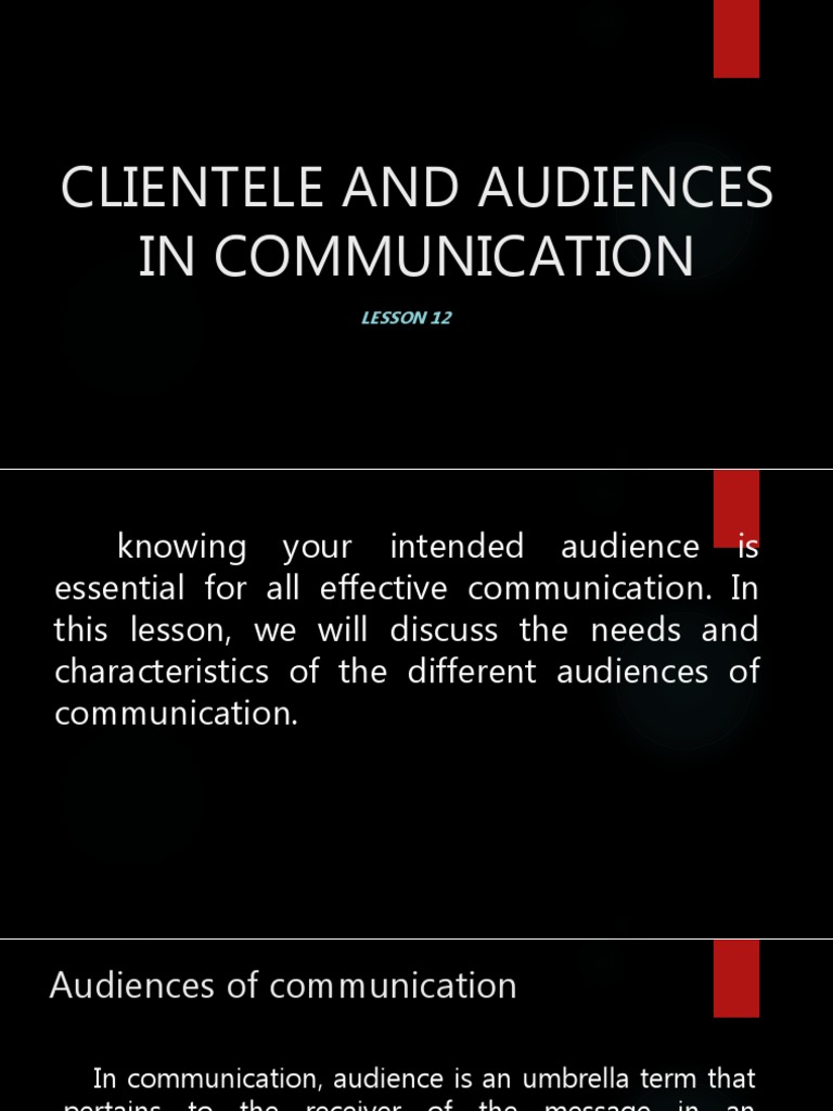 Understanding Communication Audiences | PDF | Mass Media | New Media