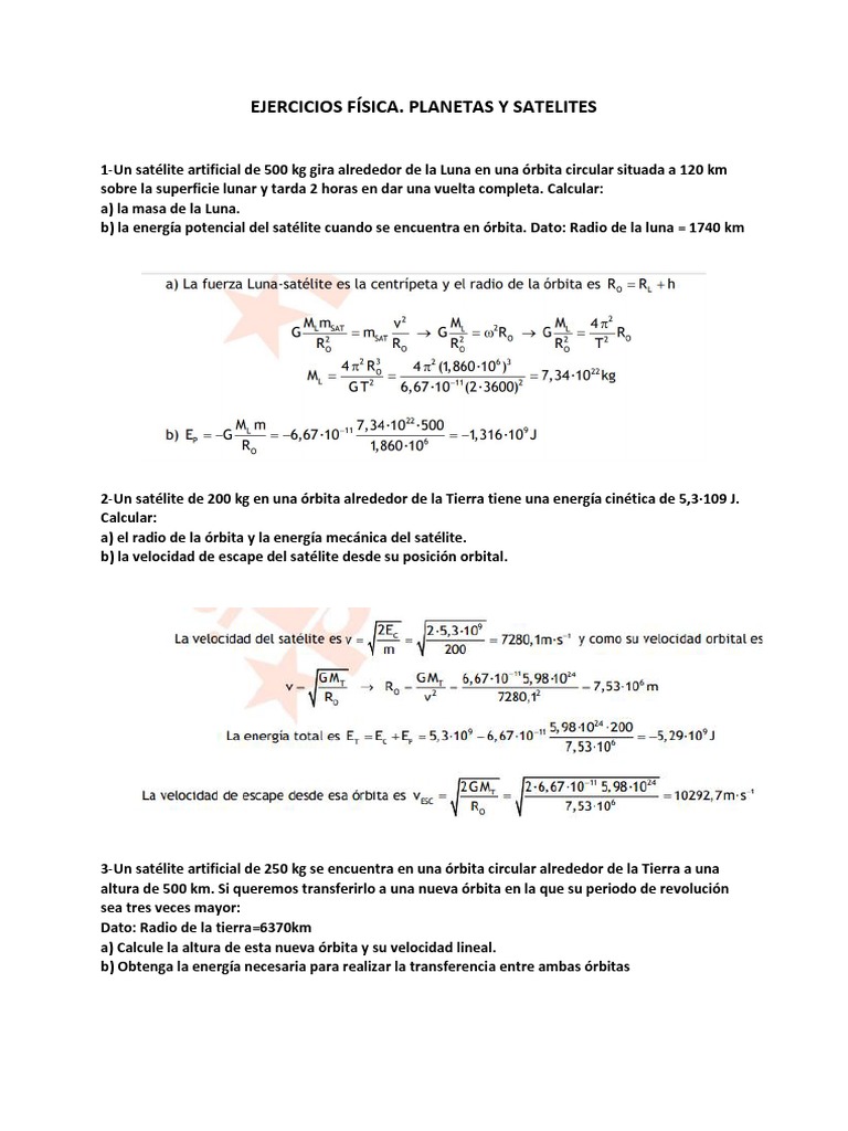 Ej. Rep. C. Grav. 1 - Con Soluciones | PDF