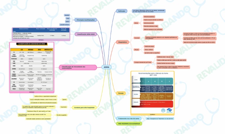 Asma Mapa Mental | PDF