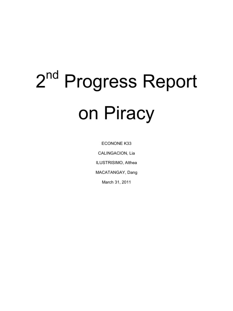 2nd Progress Report Final | PDF | Monopoly | Marginal Cost 2nd Progress Report Final | PDF | Monopoly | Marginal Cost