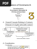 Contracts Flowchart - Consideration | PDF | Consideration | Contract Law