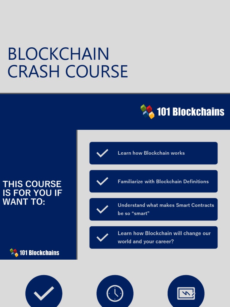Blockchain Crash Course | PDF | Cryptocurrency | Computing