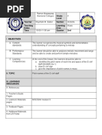 Detailed Lesson Plan. (Music) | PDF | Lesson Plan | Singing