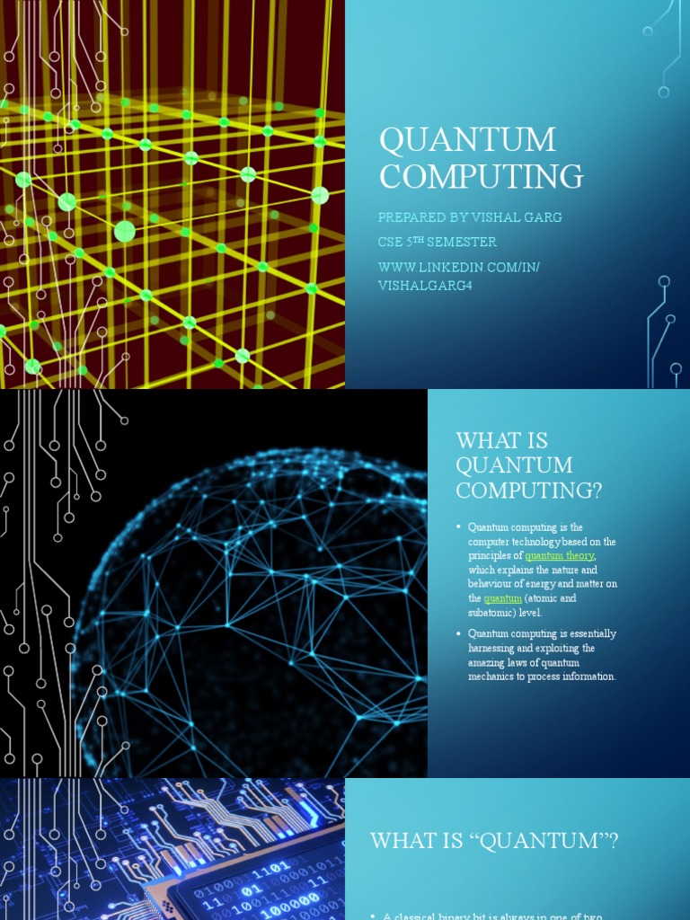 Quantum Computing.8166951.Powerpoint | PDF | Quantum Computing | Quantum Mechanics