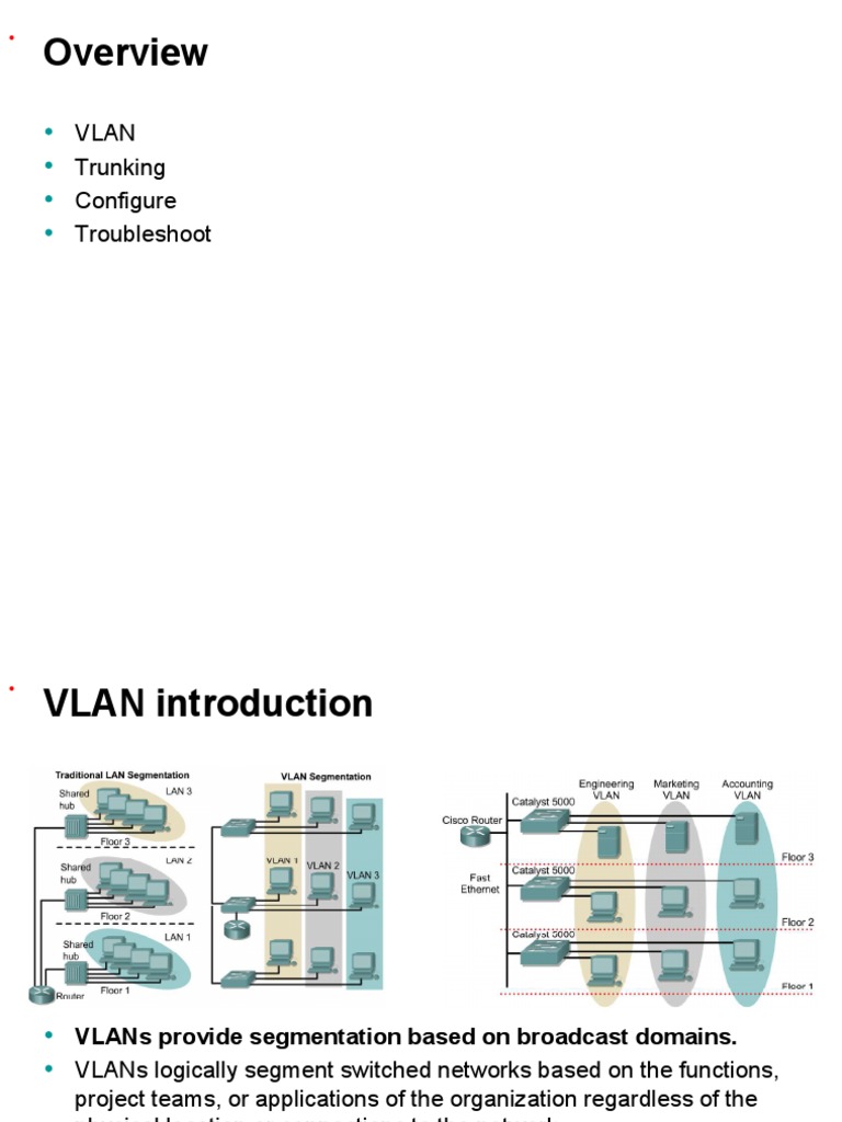Vlan | PDF | Network Switch | Computer Network