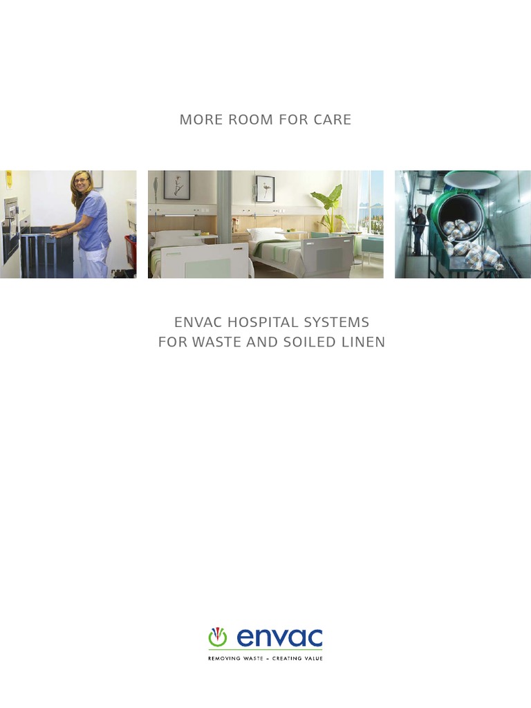 Hospital Brochure Envac | PDF | Waste | Hospital Acquired Infection