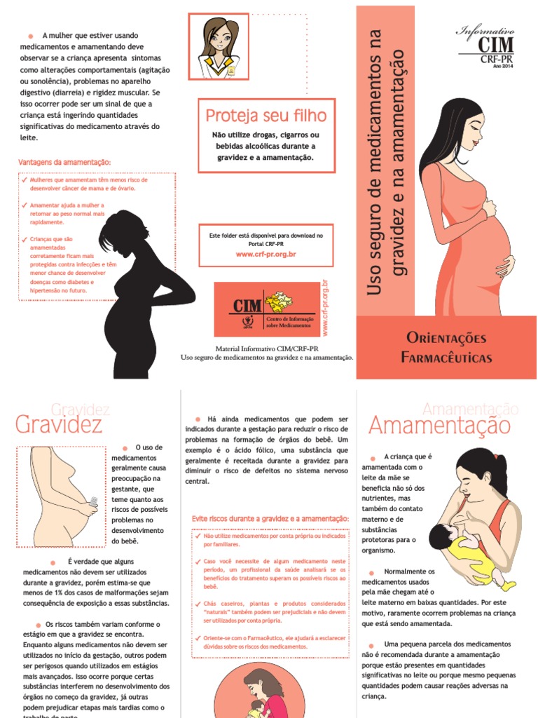 Folder Gravidez CIMcrfpr | PDF | Gravidez | Amamentação
