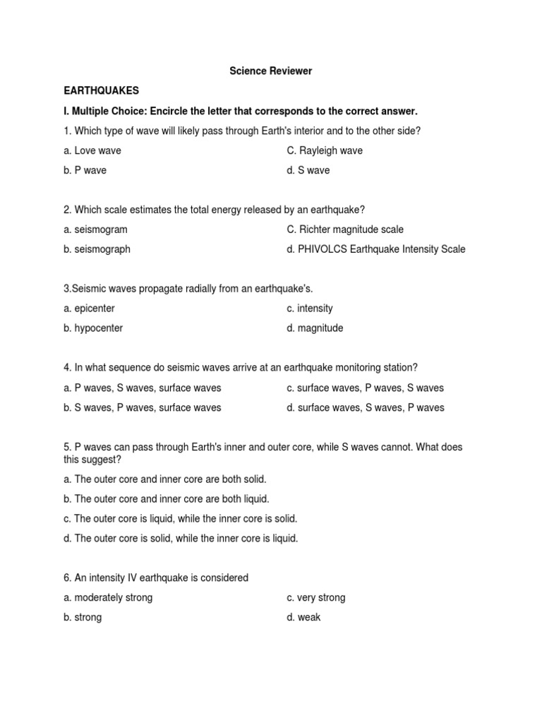 Science-8-Reviewer 2nd Q | PDF