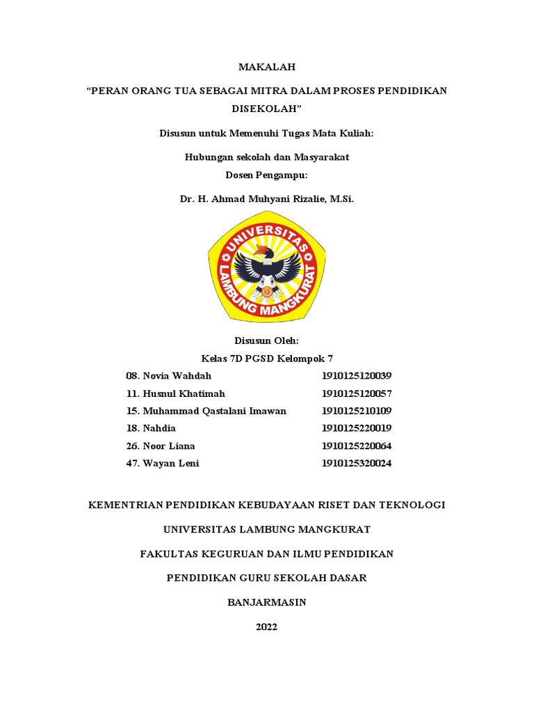 Makalah Kel 7 HSM | PDF
