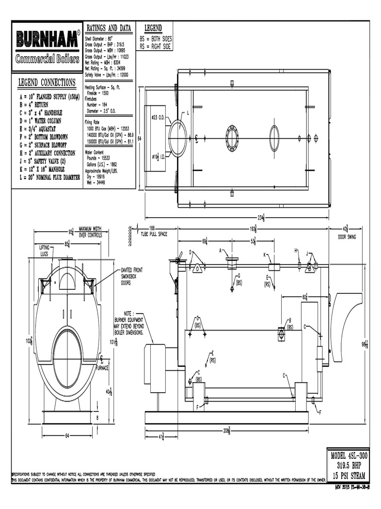 Burnham 4SL 300 | PDF
