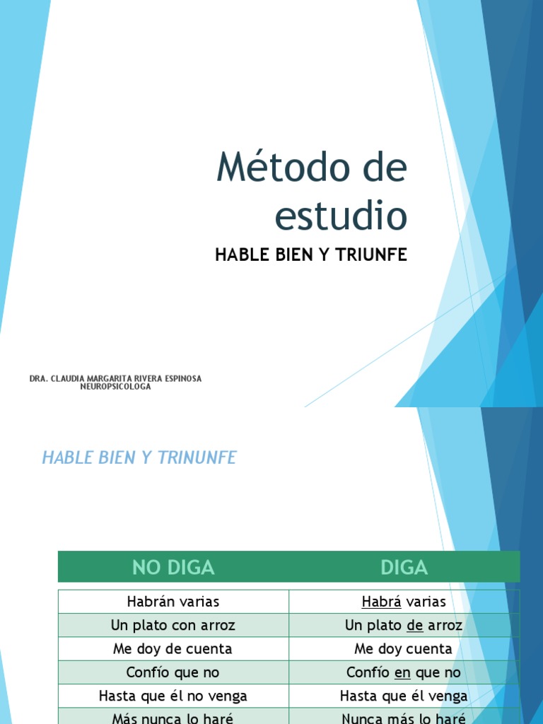 Hable Bien y Triunfe - Ortografia | PDF Hable Bien y Triunfe - Ortografia | PDF