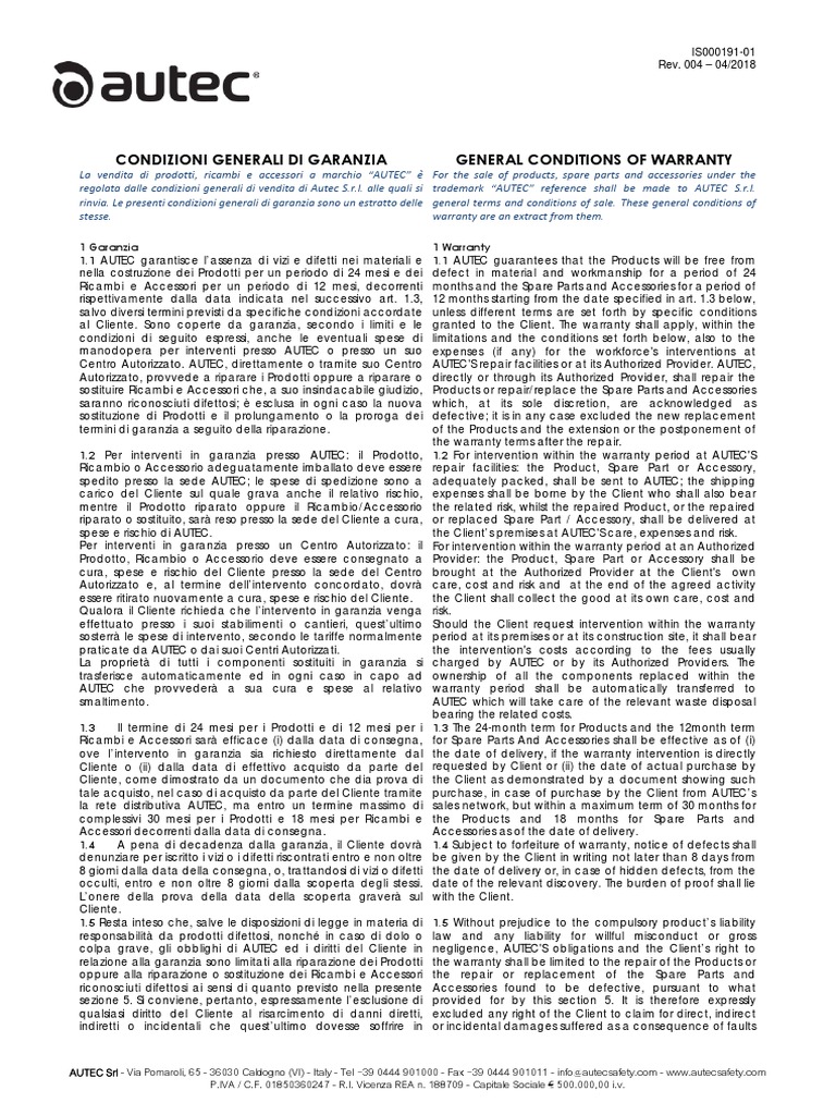 Autec Remote Control - Is000191-01 | PDF