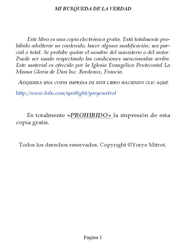 Mi Busqueda de La Verdad | PDF | Verdad | Jesús