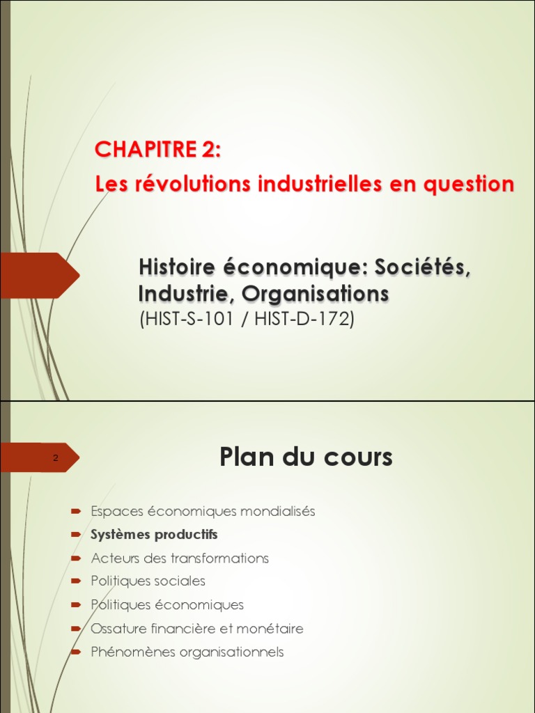 Révolutions industrielles : enjeux et impacts | PDF | Karl Marx ...