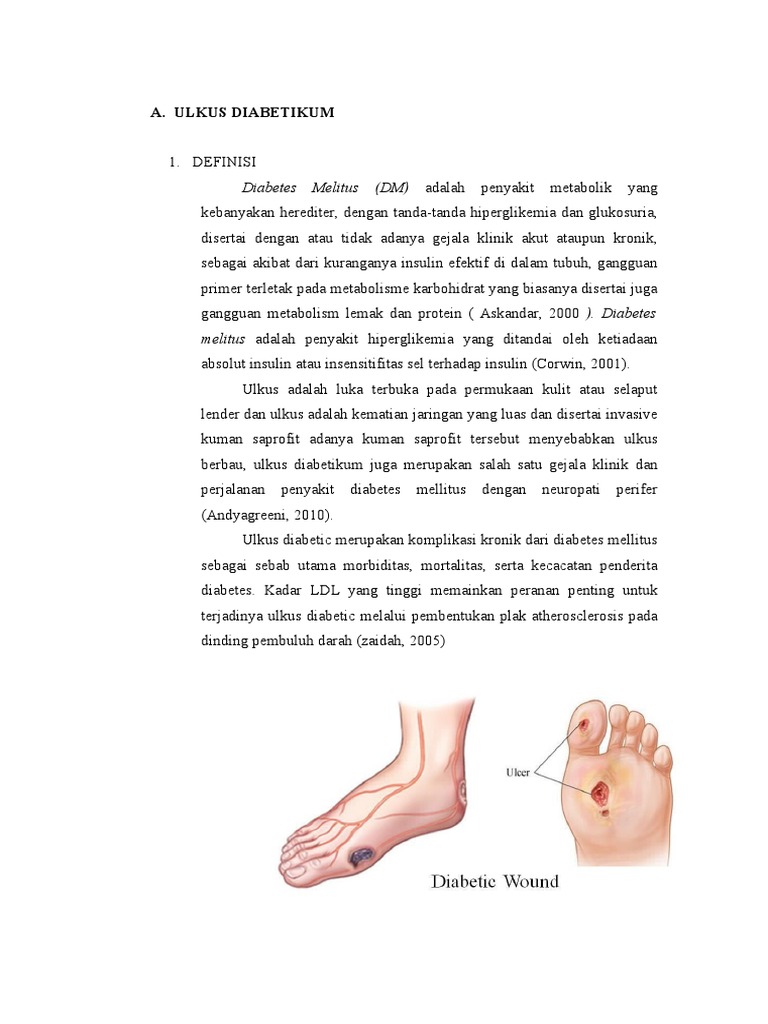 Definisi dan Klasifikasi Ulkus Diabetikum | PDF