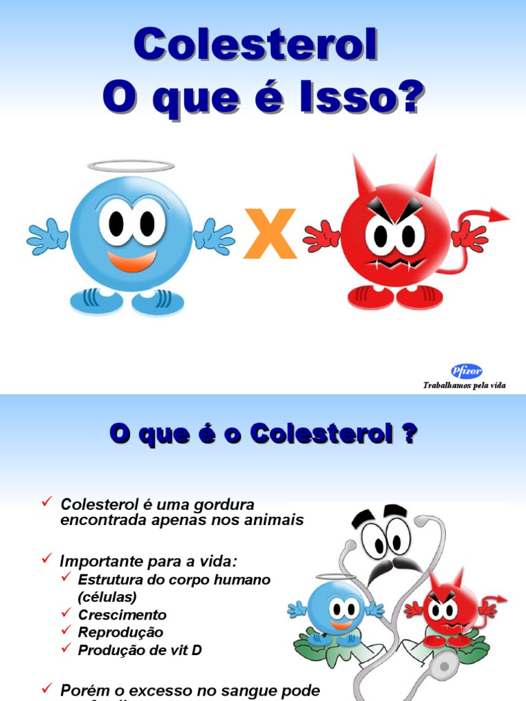 Aula de Colesterol | PDF | Colesterol | Aterosclerose