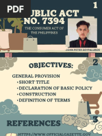 Consumer Protection: Price Tag Law | PDF | Retail | Barcode