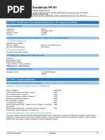 Material Safety Data Sheet: Genesys LF | PDF | Occupational Hygiene ...