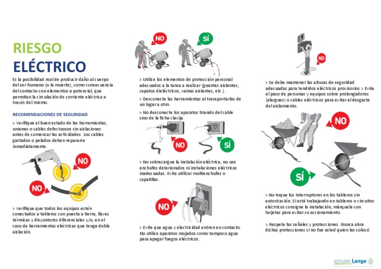 TRIP Riesgo Electrico | PDF | Aislador (Electricidad) | Energia electrica