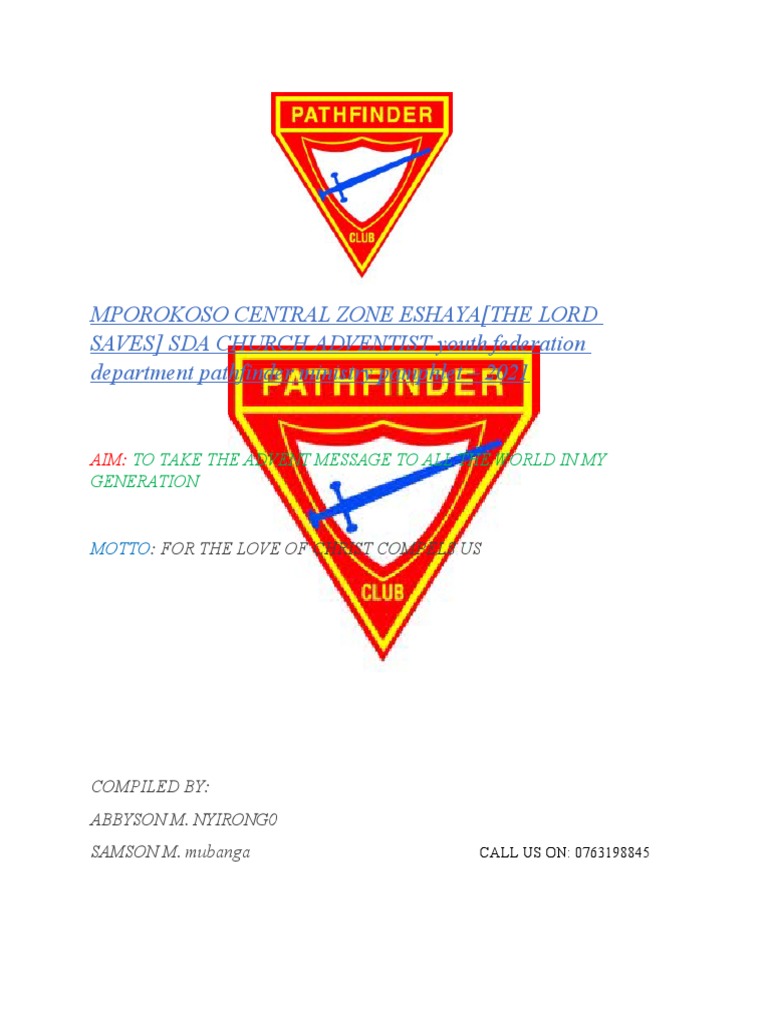 Ay Pamphlet | PDF | Seventh Day Adventist Church