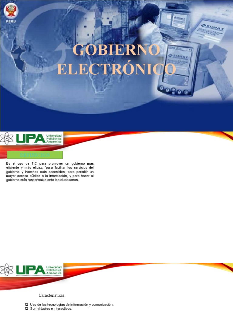 Gobierno | Descargar gratis PDF | Gobierno E | Informática